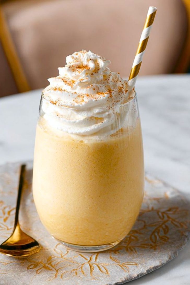 Best Ever Eggnog Milkshake With Vanilla Ice Cream - Cook Craze