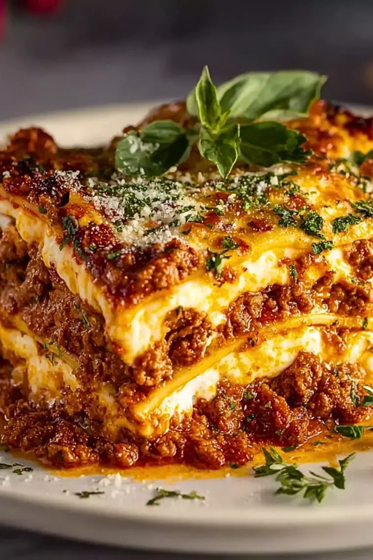 Christmas Eve Lasagna - Cook Craze