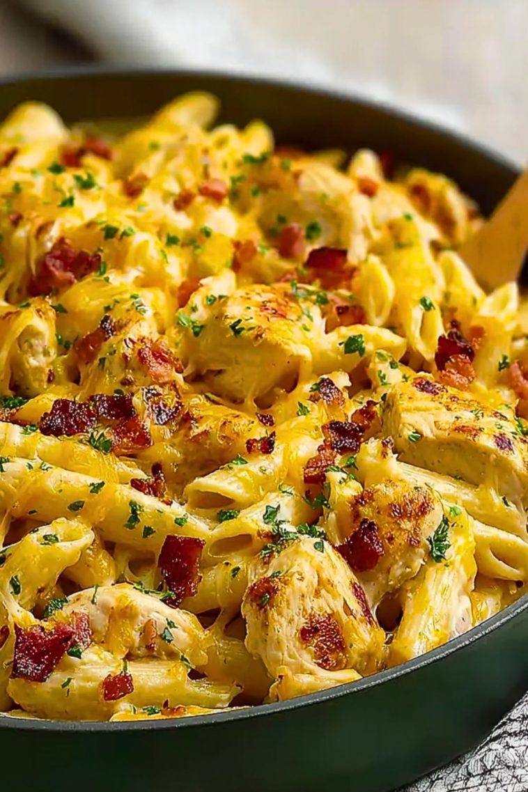 Easy Crack Chicken Pasta - Cook Craze