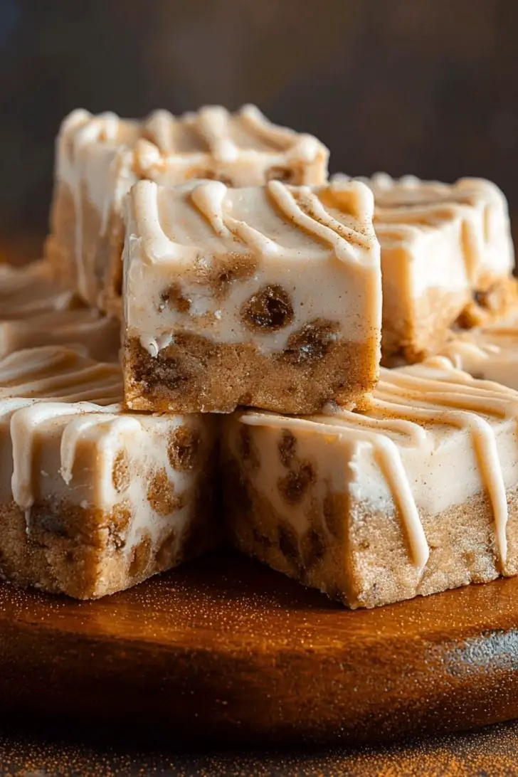 Homemade Cinnamon Roll Fudge - Cook Craze