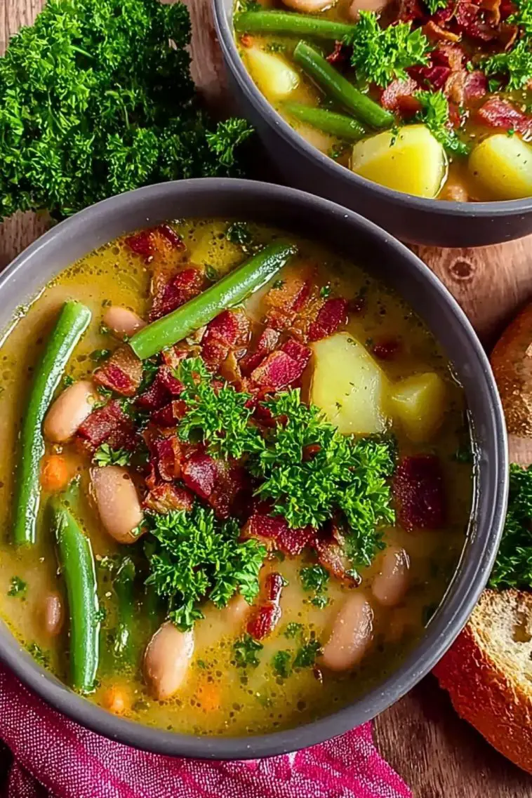 Homemade German Bean Soup - Cook Craze