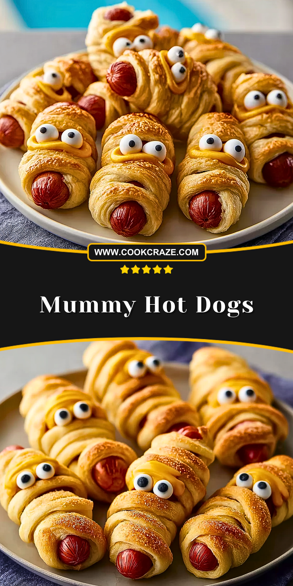 Mummy Hot Dogs - Cook Craze