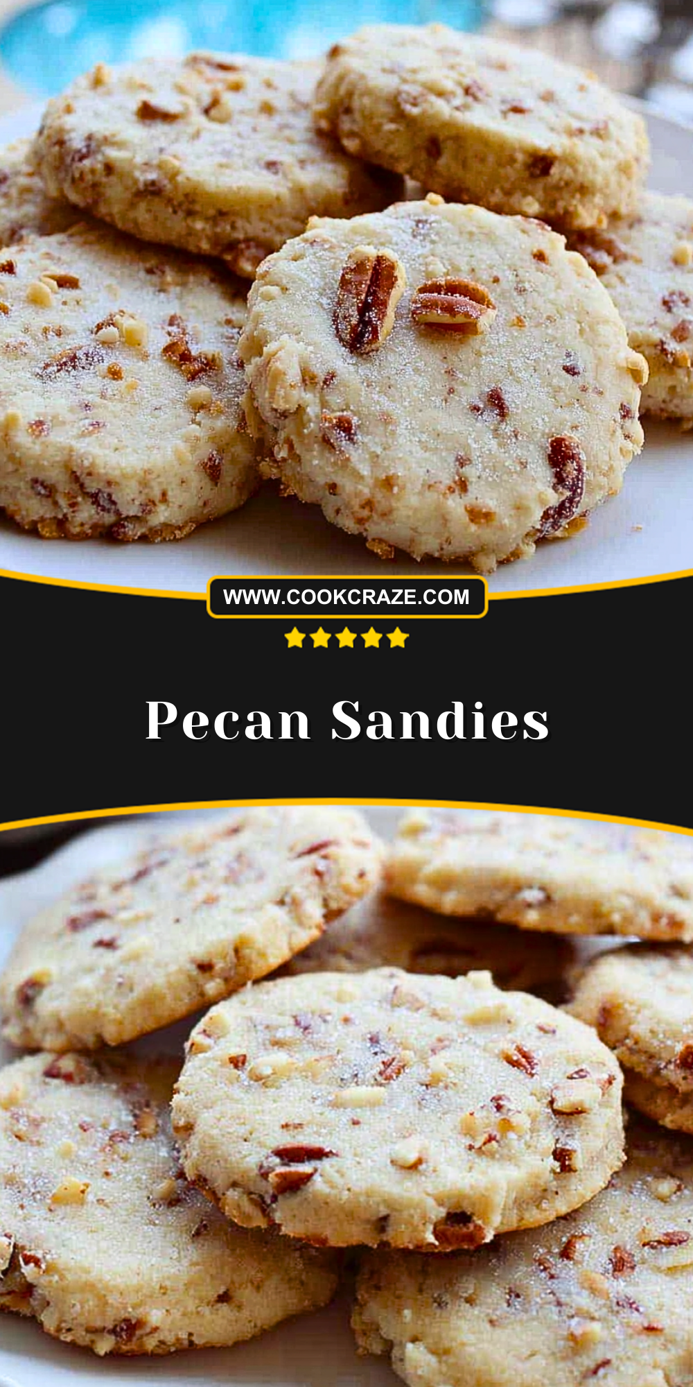 Pecan Sandies - Cook Craze