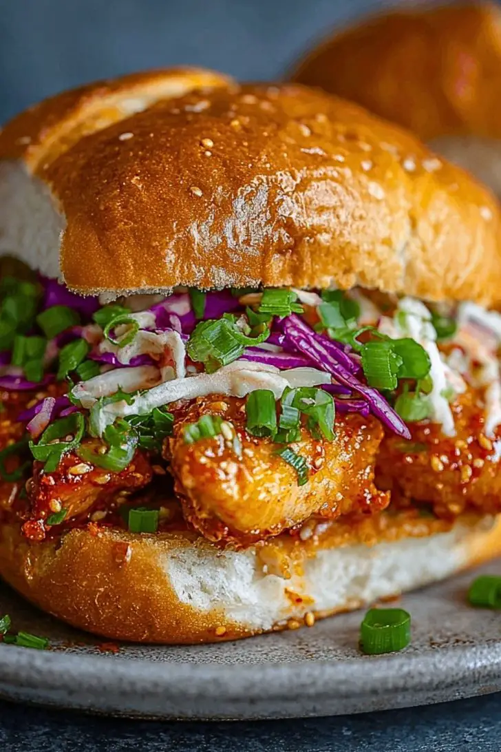 Spicy Bang Bang Chicken Sandwich - Cook Craze